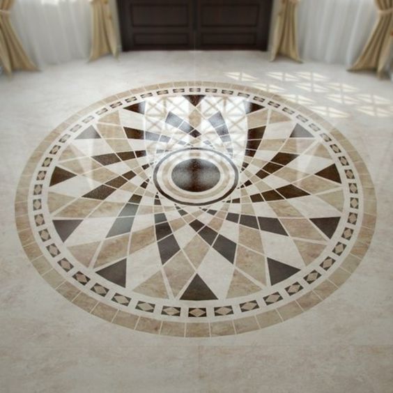 Décor au sol - Marbre système - granites & marbres